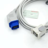 China Reusable Manufacturer Monitor Accessories Compatible Nihon Kohden Pediatric finger Spo2 Reusable Sensor 14 Pins for sale
