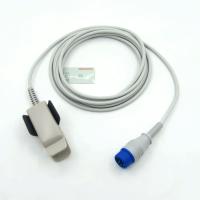 China Compatible Zoll M2 Reusable Adult Clip Manufacturer Monitor Accessories SpO2 Sensor for sale