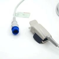China Compatible Zoll M2 Reusable Adult Clip Manufacturer Monitor Accessories SpO2 Sensor for sale