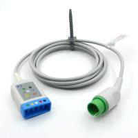 China Medical Monitor Accessory Compatible Spacelabs ECG Trunk Cable 5 Lead IEC EKG Cable for sale
