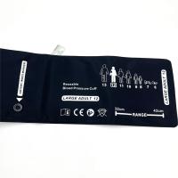 China Reusable 32-43cm Compatible Welch Allyn Flexiport Reusable NIBP Cuffs 12 Large Adult for sale