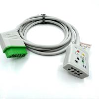 China Medical Equipment OEM Practical Multifunctional Cable ECG Trunk Cable Compatible Nihon Kohden for sale