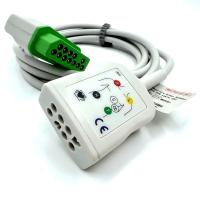 China Medical Equipment OEM Practical Multifunctional Cable ECG Trunk Cable Compatible Nihon Kohden for sale