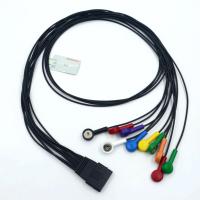 China Hospital Use High Quality Factory Manufacturer Monitor Medical Accessory Compatible for 10 Leads ECG Cable Med Accessories for sale