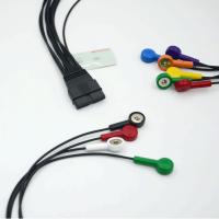 China Hospital Use High Quality Factory Manufacturer Monitor Medical Accessory Compatible for 10 Leads ECG Cable Med Accessories for sale