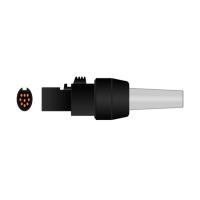 China Medical-grade PVC MCX cable RoHS compliance standards designed for secure connections in medical and industrial equipment for sale