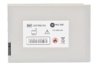 China ECG Battery For GE MAC 800 for sale