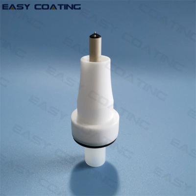 China Electrostatic manual and automatic powder gun round nozzles set complete  PTFE material 1008150 for sale