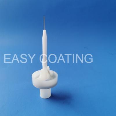 China Good quality OptiGun 2A automatic gun spare parts electrode holder flat jet nozzle NF18 PTFE material 1004529 for sale