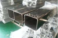 China BA 8K 316 Stainless Steel Square Tube 1220mm OD SS Steel Pipe for sale