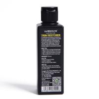 China Antiaging Aerosol Car Wax Spray Polish Black Plastic Trim Restorer 100ml for sale