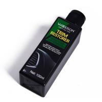 China Antiaging Aerosol Car Wax Spray Polish Black Plastic Trim Restorer 100ml for sale