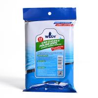 China Automotive Leather Seat Cleaner Wipes Microfiber Cloth For Interior Polish for sale