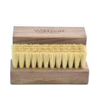 China Hog Pig Hair Shoe Cleaning Accessories Soft Bristle Suede Nubuck Brush for sale