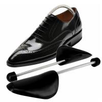 China Bamboo Wood Nylon Adjustable Shoe Trees Stretcher Rack for sale
