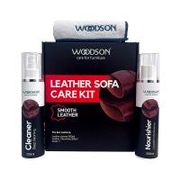 China Smooth Leather Sofa Care Kit Leather Cleaner and Nourisher Premium Smooth Leather Furniture Cleaning Kit Complete Care for Smooth Leather Sofas, Chairs, and Upholstery for sale