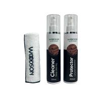 China Nubuck & Suede Leather Sofa Care Kit Suede Cleaner Spray and Protector Eco-friendly Suede and Nubuck Cleaner Kit for sale