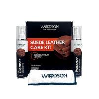 China Nubuck & Suede Leather Sofa Care Kit Suede Cleaner Spray and Protector Eco-friendly Suede and Nubuck Cleaner Kit for sale