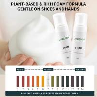China Wholesale Sneaker Cleaner Care Eco-friendly Natural Formula Shoe Care Kit Shoe Cleaner Stain Remover Sneaker Cleaning Foam for sale