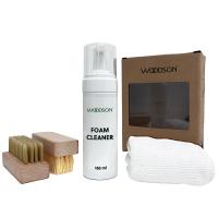 China Portable Premium White Custom Private Label Foam Shoe Cleaner Spray Sneaker Cleaning Kit for sale