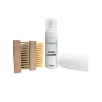 China Portable Premium White Custom Private Label Foam Shoe Cleaner Spray Sneaker Cleaning Kit for sale