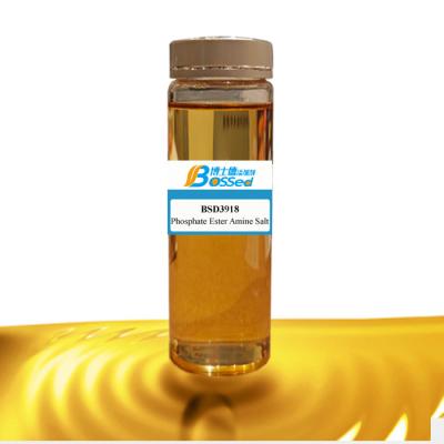China Wear Resistance Lubricant EP Additive Light Yellow Liquid Phosphate Ester Amine Salt （BSD-3918） for sale