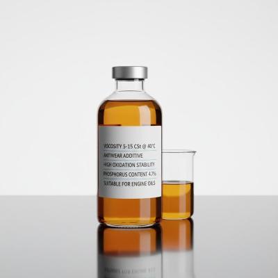 China Viscosity 5 to 15 CSt At 40°C Antiwear Additive Featuring High Oxidation Stability and Phosphorus Content 4.7 Suitable for Engine Oils for sale