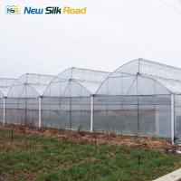 China NSR Sawtooth Multi-Span Agricultural Film Greenhouse with 3.5-5.8m Roof Height and 6-12m Span Options for sale