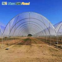 China Tunnel Multi-Span Agricultural Film Greenhouse 6m-12m Span with 0.5 kn/㎡ Wind Load for Blueberry Cultivation for sale
