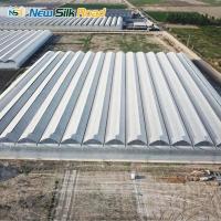China Korean Style Multi-Span Agricultural Film Greenhouse with 140mm/h Rain Capacity and 0.5kn/㎡ Snow Load for sale