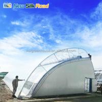 China Single-Span Agricultural Greenhouse 5-12m Span with Hot-Dip Galvanized Steel Frame and 20-Year Lifespan for sale