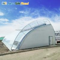 China Single-Span Agricultural Greenhouse 5-12m Span with Hot-Dip Galvanized Steel Frame and 20-Year Lifespan for sale