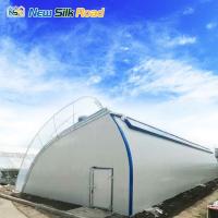 China Single-Span Agricultural Greenhouse 5-12m Span with Hot-Dip Galvanized Steel Frame and 20-Year Lifespan for sale