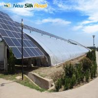 China Venlo Type Multi-Span Photovoltaic Solar Glass Greenhouse with 6-12m Spans and Customized Lengths up to 100m for sale