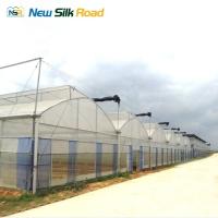 China Sawtooth Multi-Span Agricultural Film Greenhouse 8m-12m Span with 0.6kN Wind Load and Hot-Dip Galvanized Steel Frame for sale