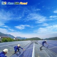 China Venlo Type Multi-Span Photovoltaic Solar Glass Greenhouse 6m-12m Span with 1.2kn/㎡ Wind Load and Custom Solar Panels for sale