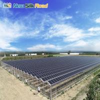 China Venlo Type Multi-Span Photovoltaic Solar Glass Greenhouse 6m-12m Span with 1.2kN Wind Load and Solar Power Generation for sale