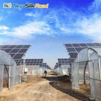 China Single-Span Photovoltaic Film Greenhouse 6-12m Span with Solar Power Generation for Agriculture and Horticulture for sale