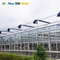 China Venlo Type Multi-Span Agricultural Polycarbonate Greenhouse 6m-12m Span with 1.2kN Wind Load and Hot-Dip Galvanized Steel Frame for sale