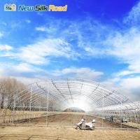 China NSR Single Span Double-Layer Plastic Film Greenhouse with 5-12m Span and 20-100m Length Options for sale