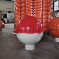 China Airport Safety LED Warning Ball Aviation Glass Fiber Barrier 600mm for sale