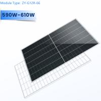 China 690W N-Type HJT Solar Panel Double Glass Monocrystalline Silicon Photovoltaic Module for sale
