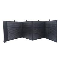 China Portable 200W Monocrystalline Silicon Solar Cell System Foldable Outdoor Energy System with 5V MPPT Controller for sale