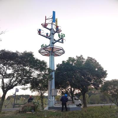 China Hybrid VAWT Solar Wind Power System 5kW Efficient Wind Solar Generator Station for sale