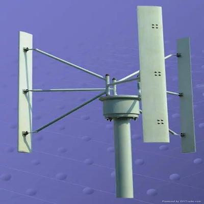 China 50KW Vertical Axis Wind Power System Wind Solar Hybrid Generator 6.65m Rotor DC550V AC220V 380V for sale