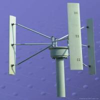 China 50KW Vertical Axis Wind Power System Wind Solar Hybrid Generator 6.65m Rotor DC550V AC220V 380V for sale