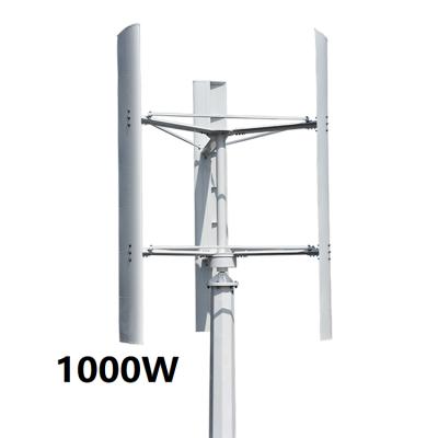 China 50kW Vertical Axis Wind Turbine Hybrid Solar Power System DC550V AC220V 380V for sale