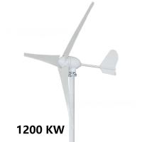 China Wholesale 1.2 MW Horizontal Axis Wind Turbine Generator for Solar Wind Hybrid Power Station for sale