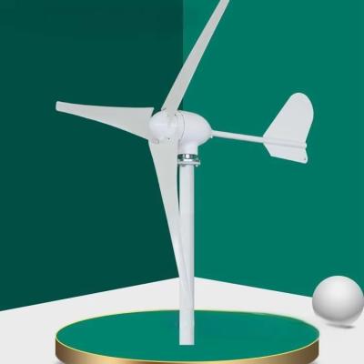 China Micro Horizontal Axis Wind Turbine Generator 400W 12V for Street Light Surveillance Base Station Power Supply for sale