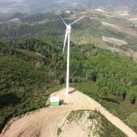 China 600W Micro Horizontal Axis Wind Turbine Generator for Street Light Surveillance Base Station Power Supply for sale
